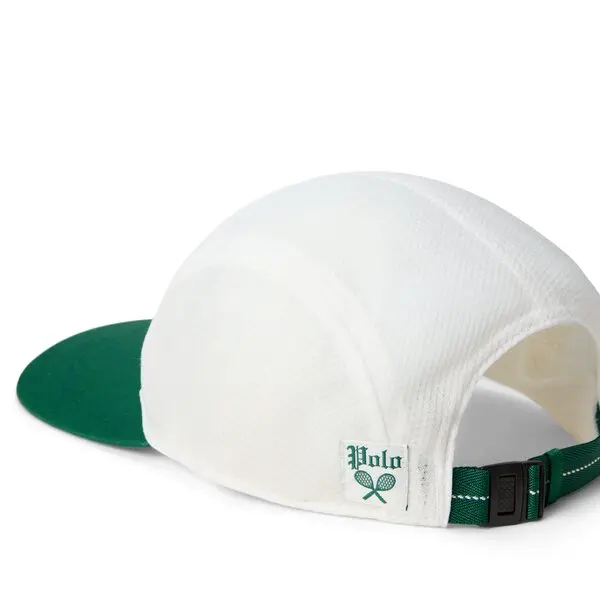 Ralph Lauren Embroidered Mesh & Faille Cap