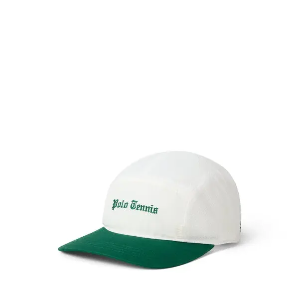 Ralph Lauren Embroidered Mesh & Faille Cap