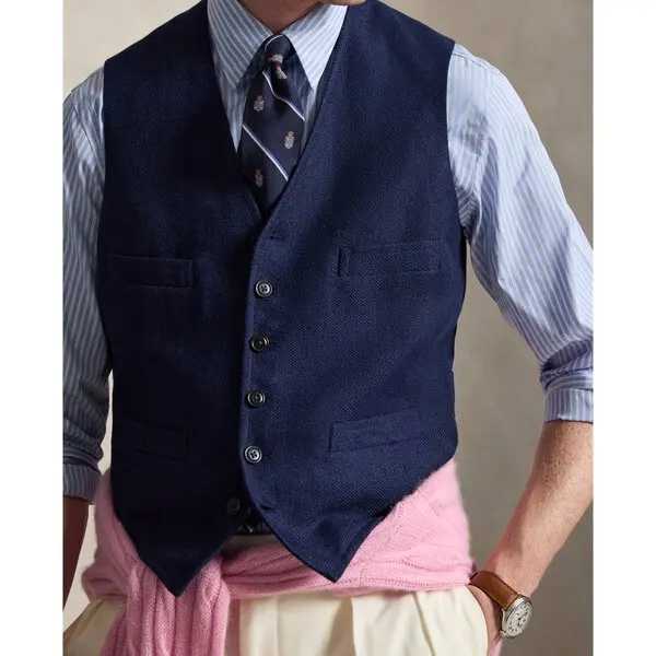 Ralph Lauren Summer Tweed Vest