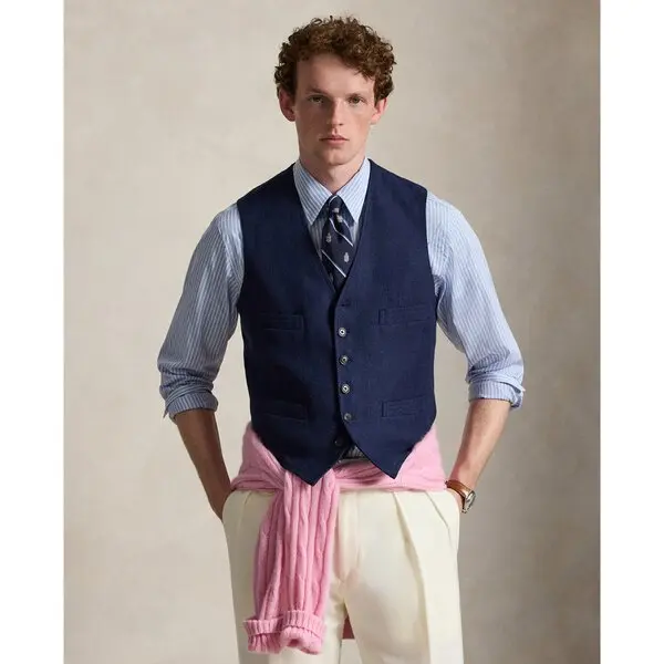 Ralph Lauren Summer Tweed Vest