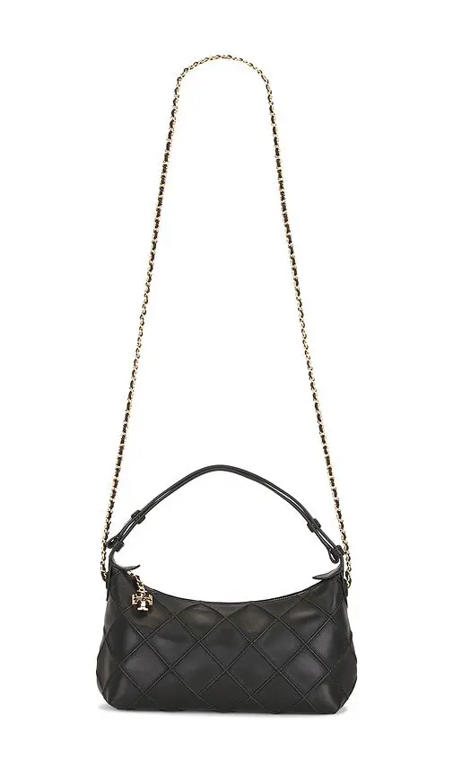 Tory Burch Fleming Pochette Bag - Black