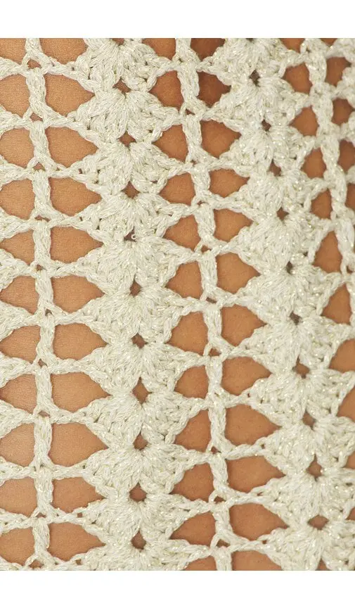 Superdown Magnolia Crochet Mini Dress