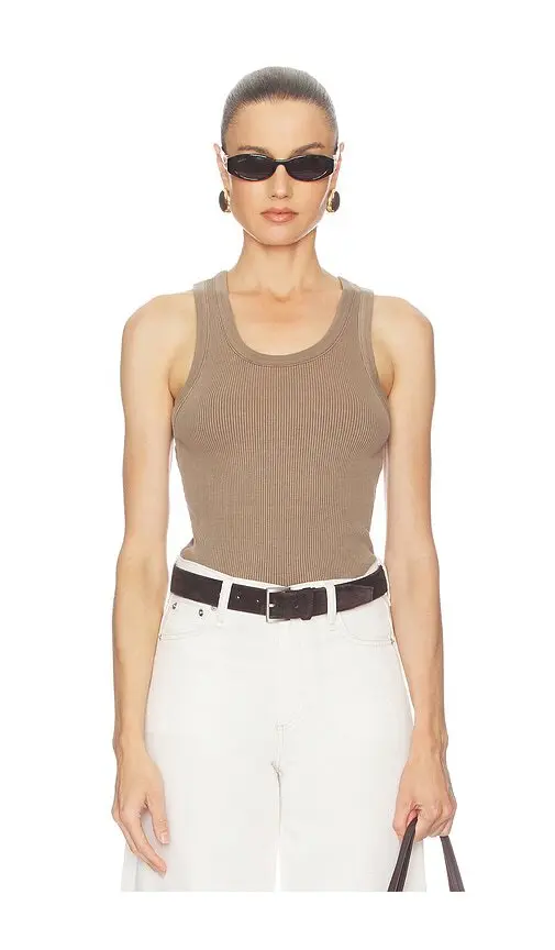 Citizens Of Humanity Nova Tank Top In Brown