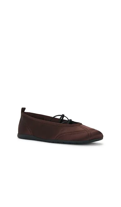 Vince Coralie Sneakerina Ii In Chocolate