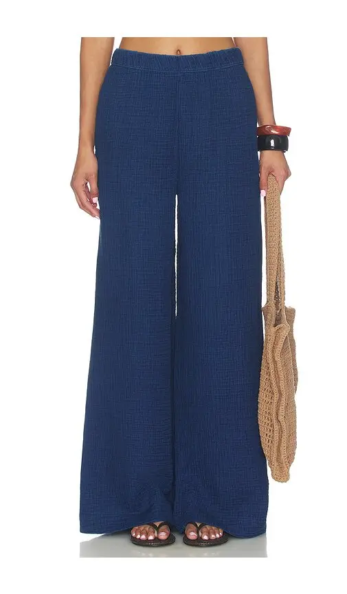 Steve Madden Harbor Pant In Navy