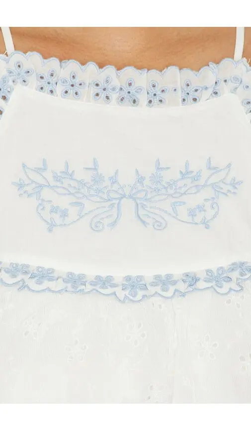 For Love & Lemons Ariel Mini Dress