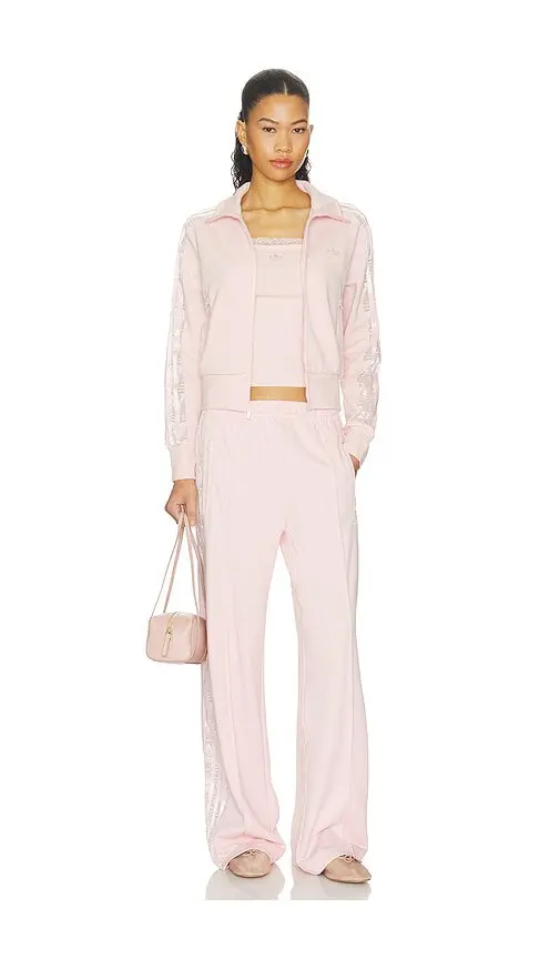ADIDAS ORIGINALS Lace Tank Top In Pink
