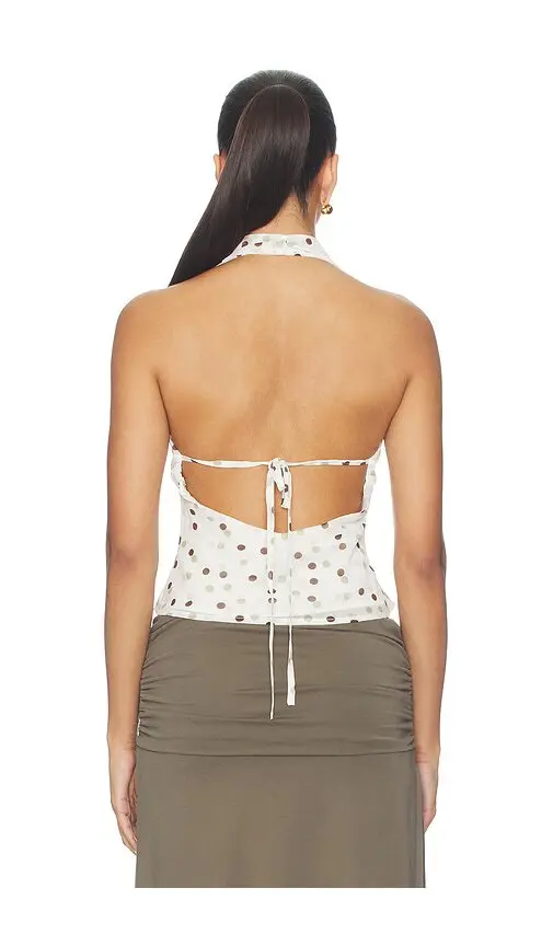 MORE TO COME Zemira Halter Top In Multi