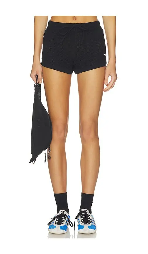 ADIDAS ORIGINALS Knitted Crochet Shorts