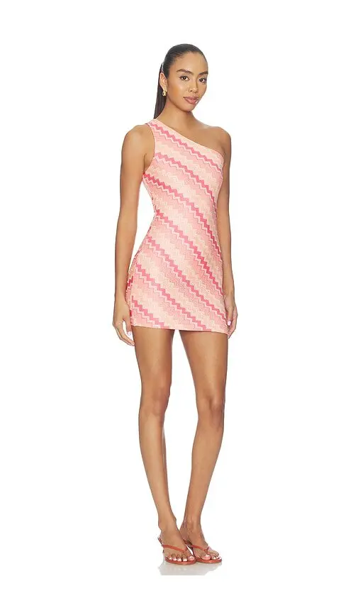 MORE TO COME Aubrie Mini Dress In Multi