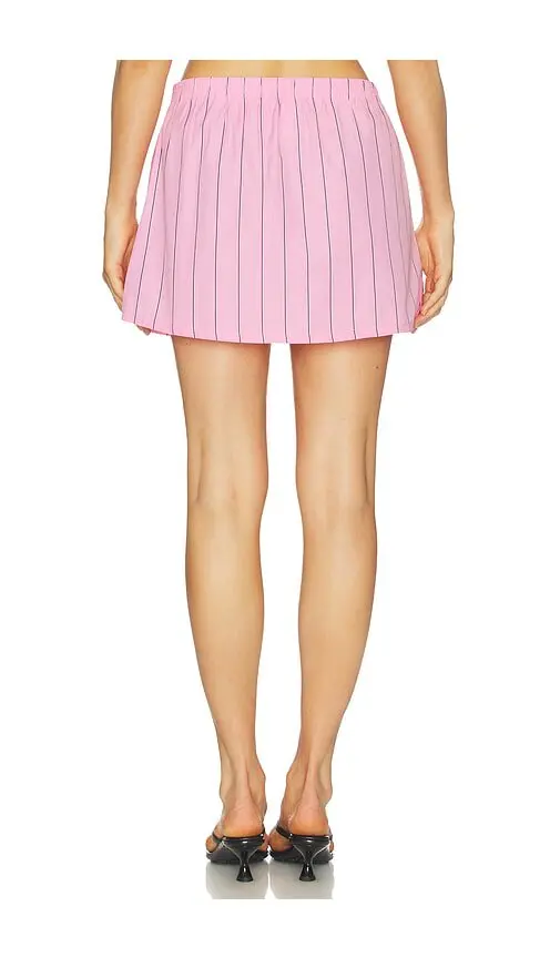 CISSA The Boxer Mini Skirt In Pink