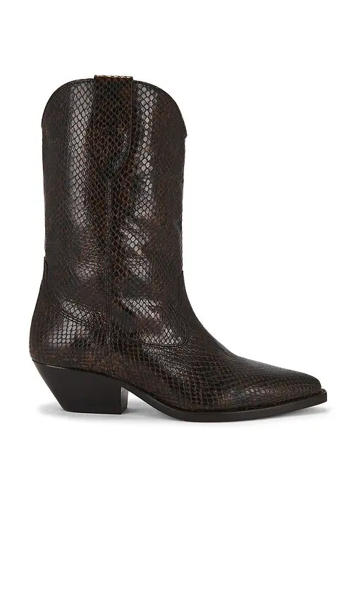 Isabel Marant Étoile Duerto Boots In Brown - Mocha