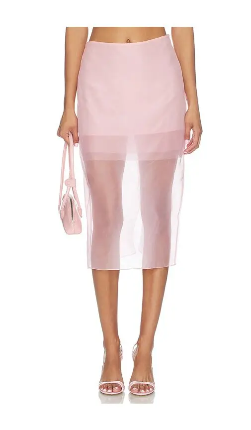 Monse Organza Pencil Skirt