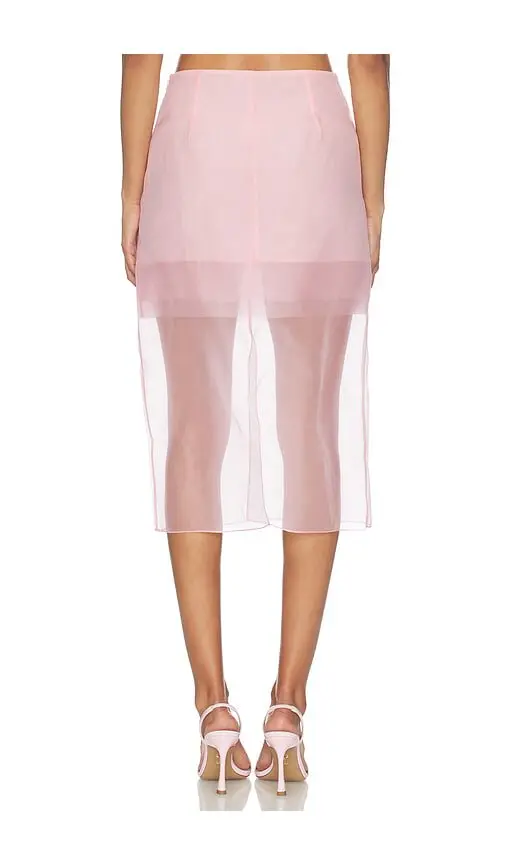 Monse Organza Pencil Skirt