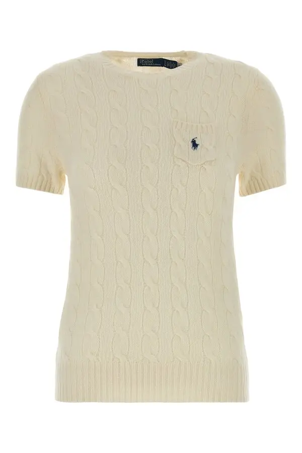 Polo Ralph Lauren Cream Wool Blend Sweater