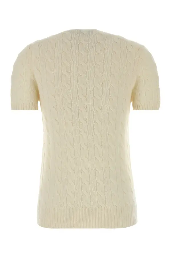 Polo Ralph Lauren Cream Wool Blend Sweater