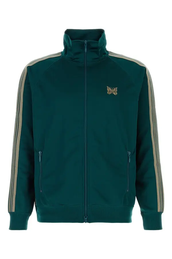 Needles Petrol Tech Fabric Sweatshirt - Green