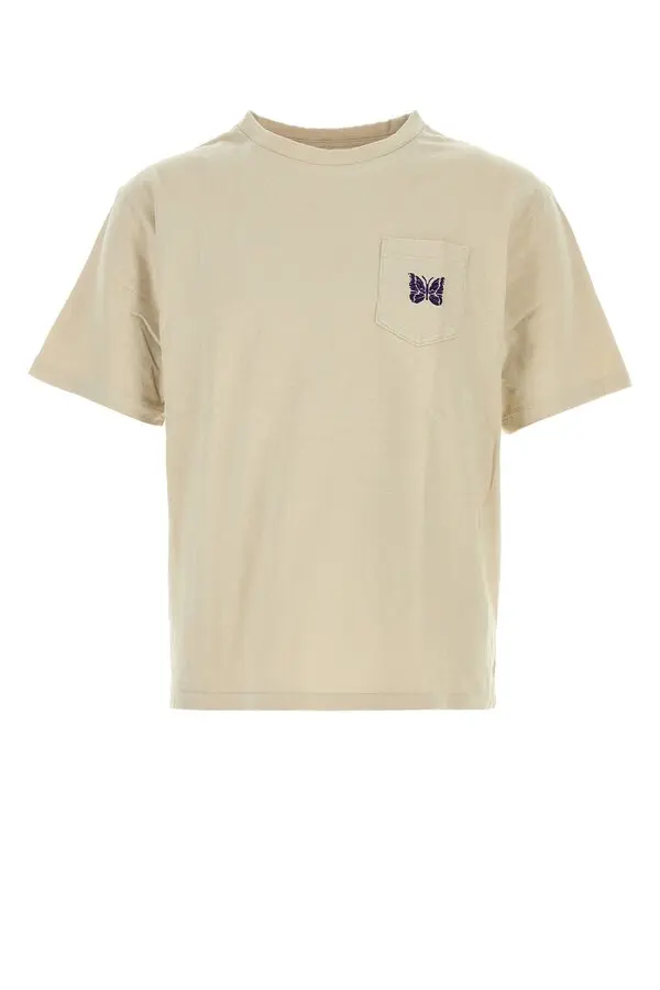 Needles Sand Cotton T-shirt