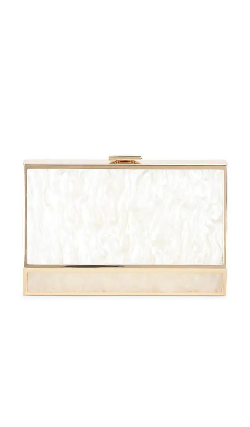 Simkhai Maddox Clutch In Ivory