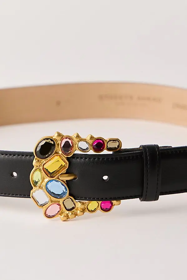 Streets Ahead Vale Crystal Buckle Belt