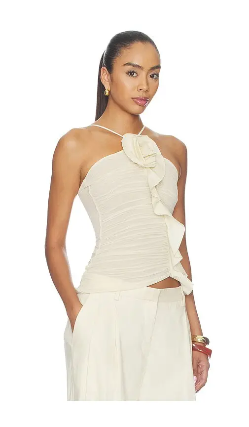 MAYGEL CORONEL Nacarã­ Top In Cream