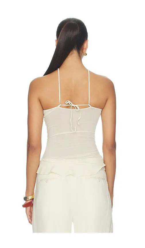 MAYGEL CORONEL Nacarã­ Top In Cream