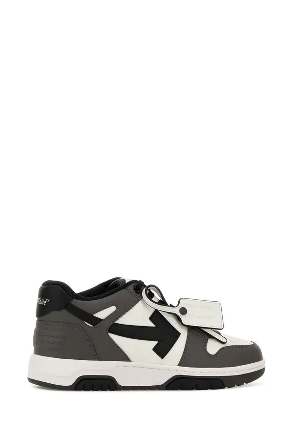 Off-White Two-tone Leather Out Of Office Sneakers