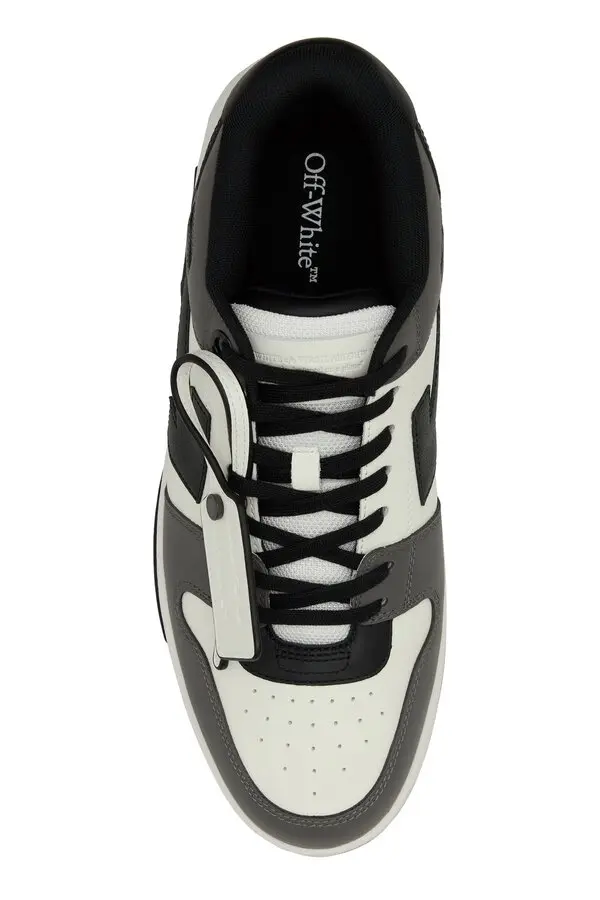 Off-White Two-tone Leather Out Of Office Sneakers