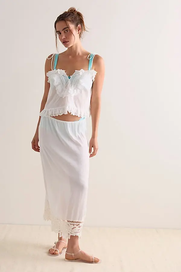For Love & Lemons Ambre Sleep Top