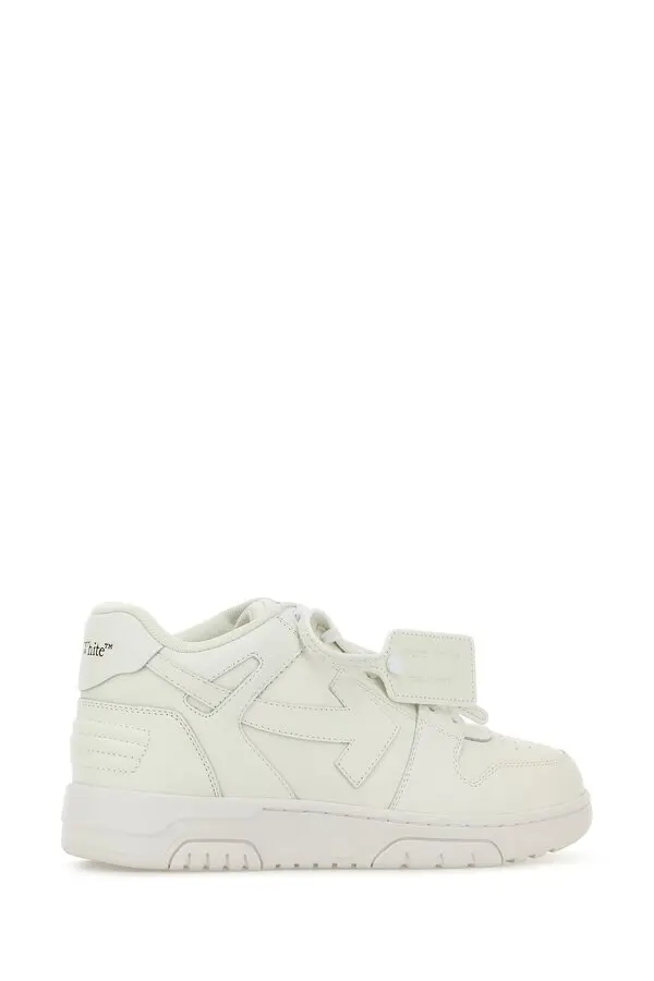 Off-White Leather Out Of Office Sneakers