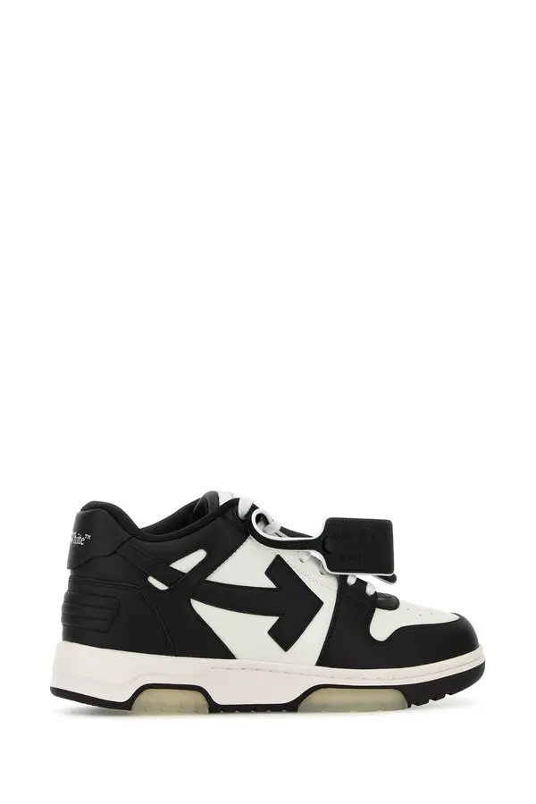Off-White Two-tone Leather Out Of Office Sneakers