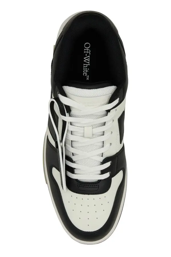 Off-White Two-tone Leather Out Of Office Sneakers