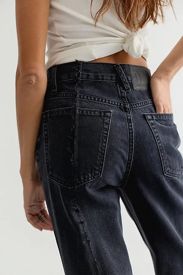 Dala Alley High-rise Straight Jeans - Hurricane
