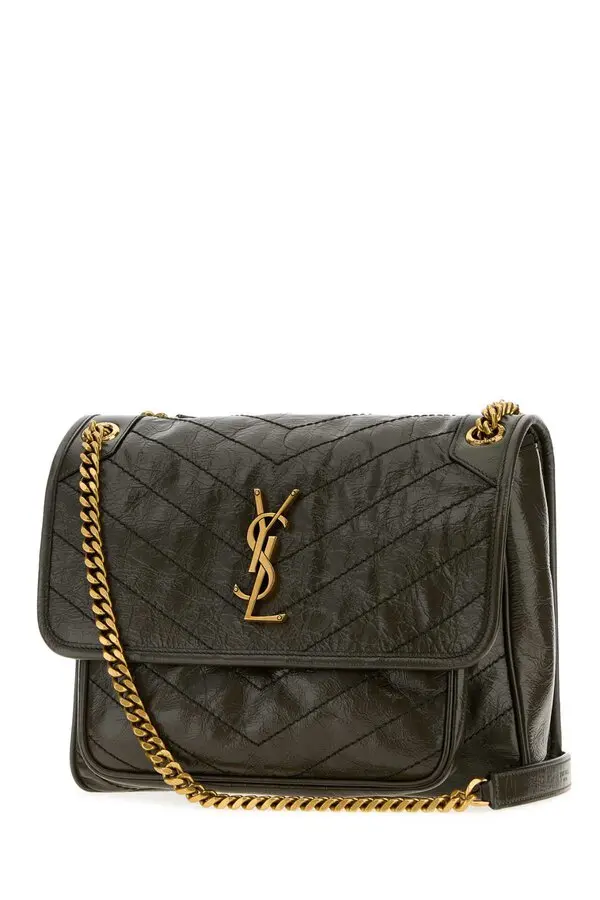 Saint Laurent Medium Niki Shoulder Bag - Green