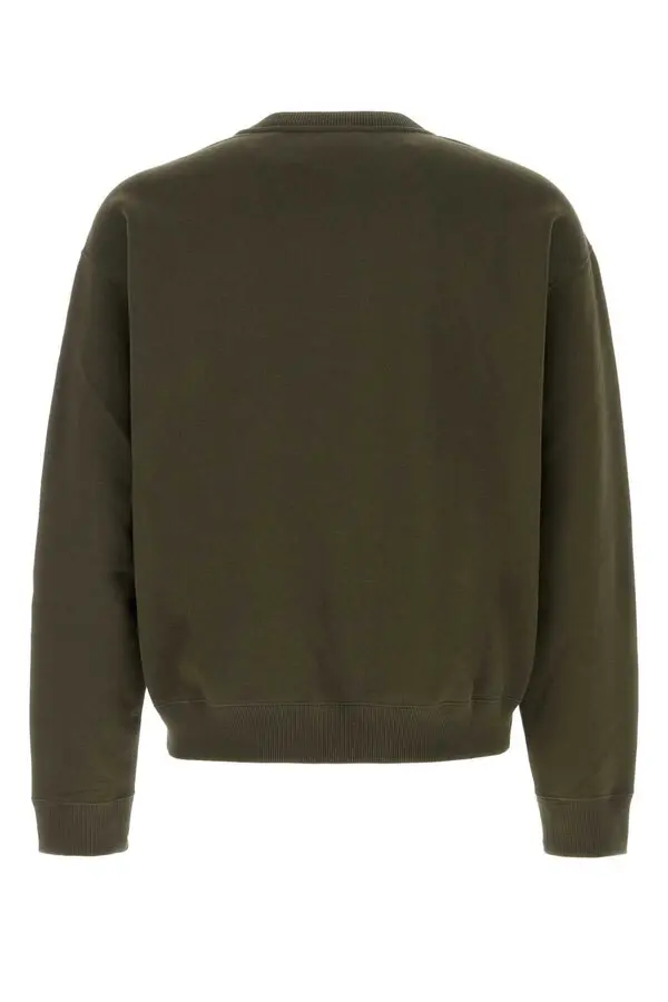JIL SANDER Cotton Sweatshirt - Green