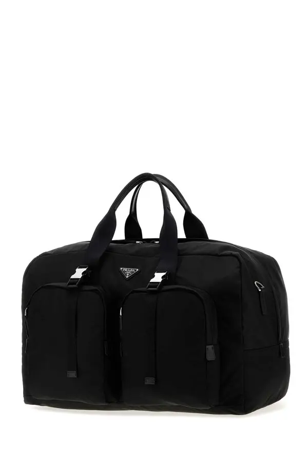 Prada Canvas Travel Bag