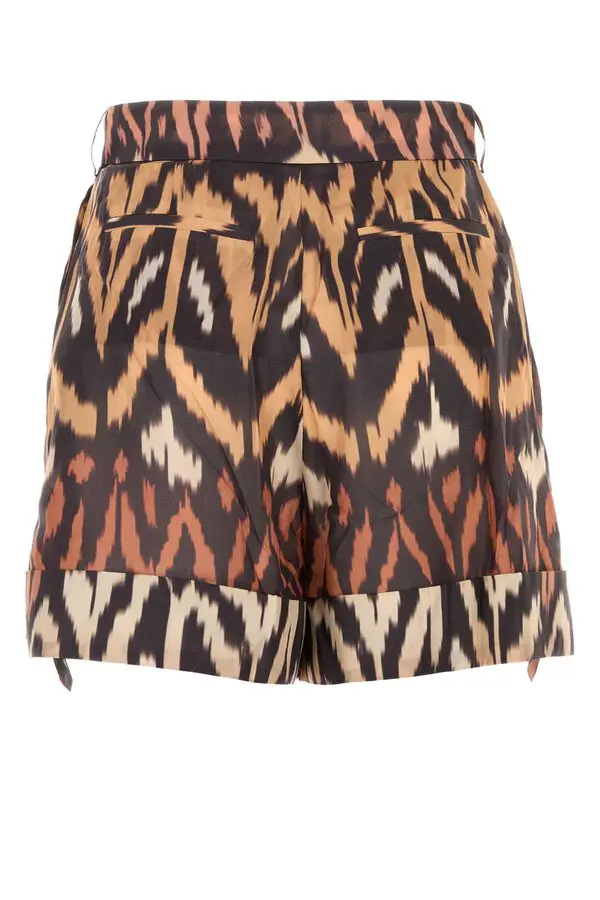 Zimmermann Printed Silk Aster Shorts