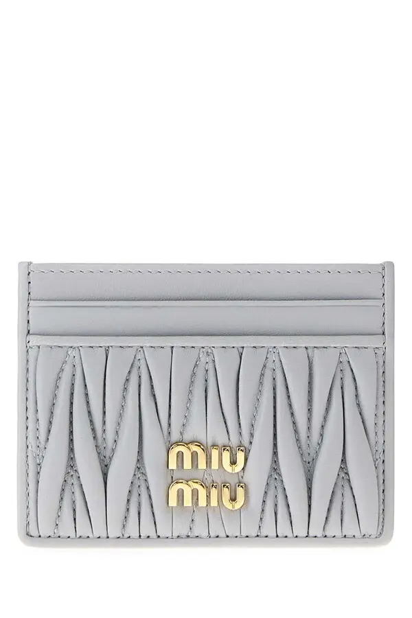 Miu Miu Pastel Light- Leather Card Holder