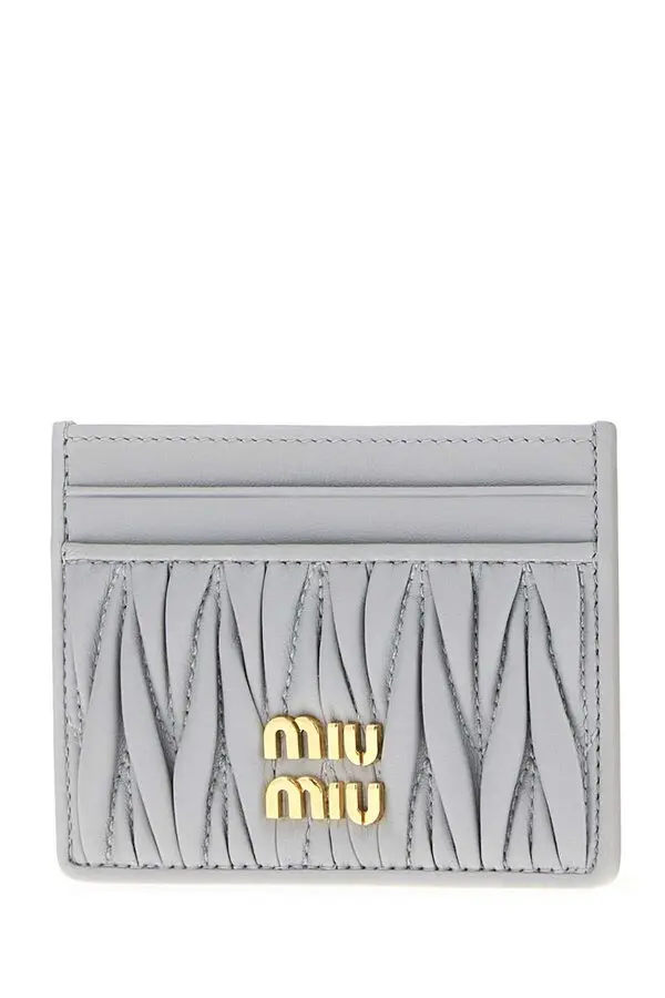 Miu Miu Pastel Light- Leather Card Holder