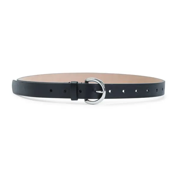 Phoebe Philo Round Buckle Leather Belt