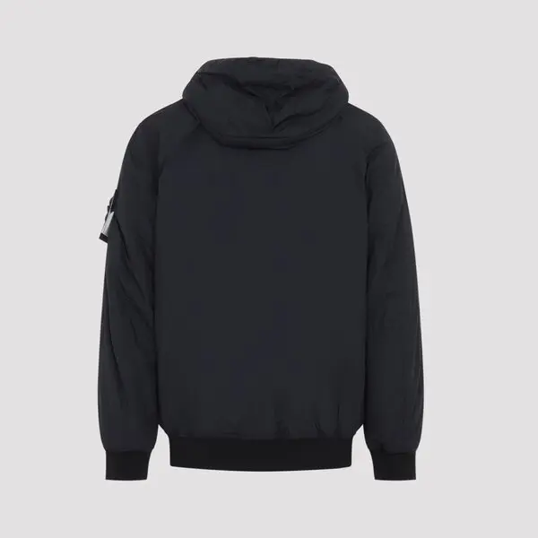Stone Island Technical Fabric Hooded Bomber Jacket