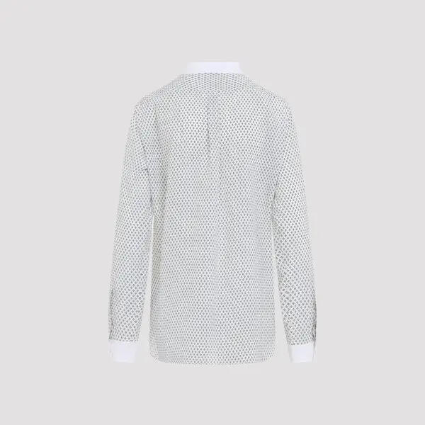 TOM FORD Multi Argyle Printed Silk Shirt