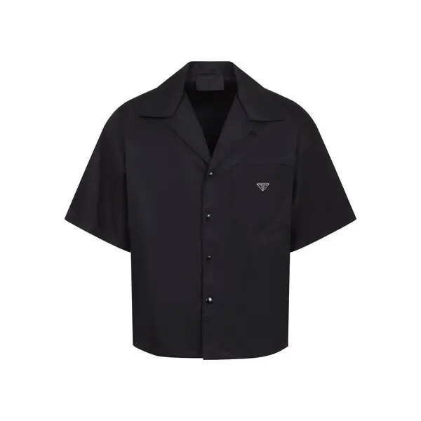 Prada Re-nylon Shirt - Black
