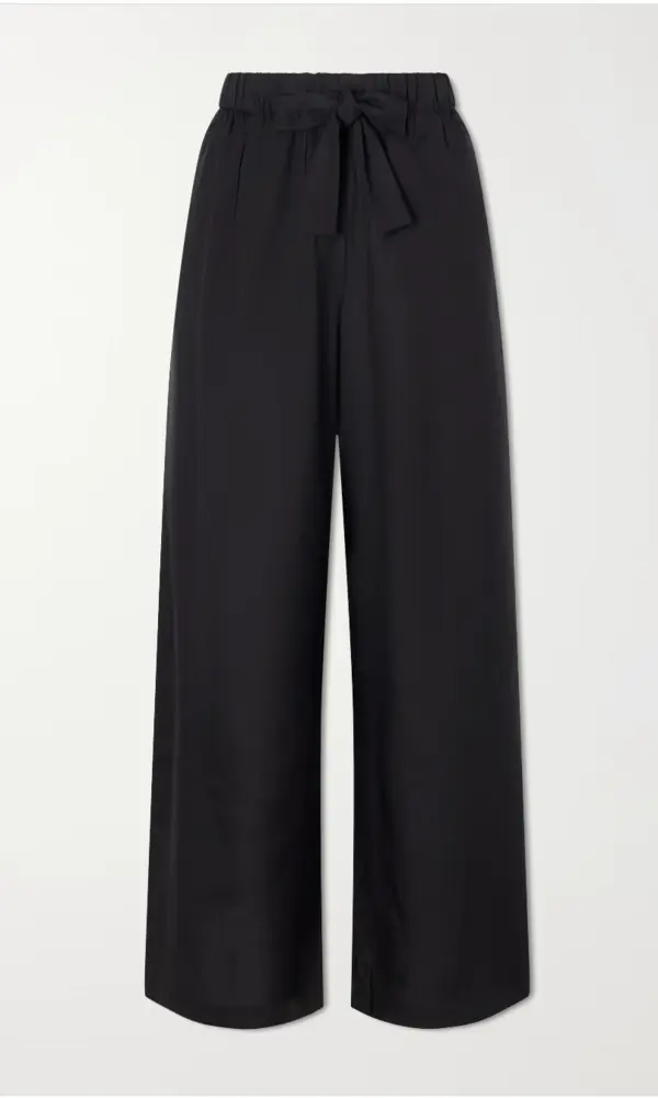 TOTEME Silk Wide-leg Pants
