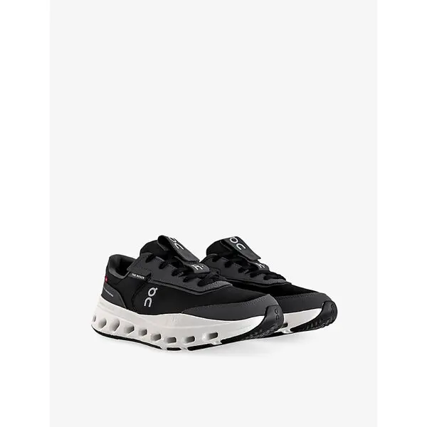 On The Roger Wildcard Leather And Mesh Trainers