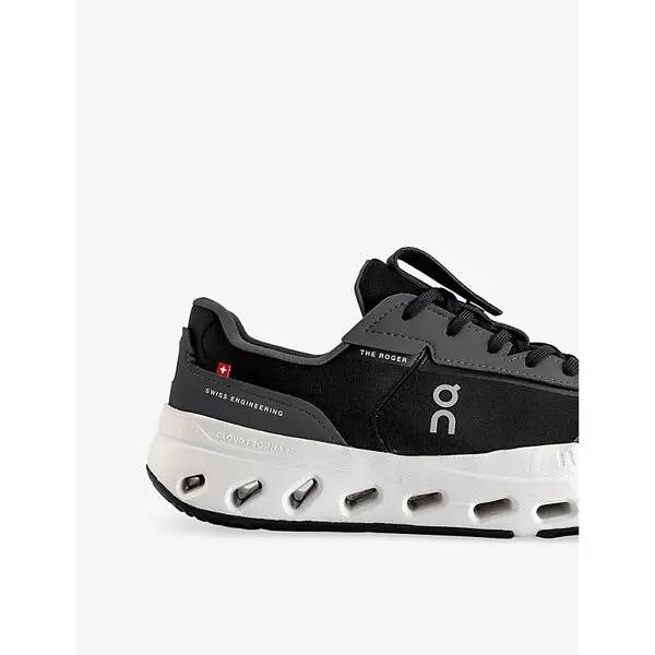On The Roger Wildcard Leather And Mesh Trainers