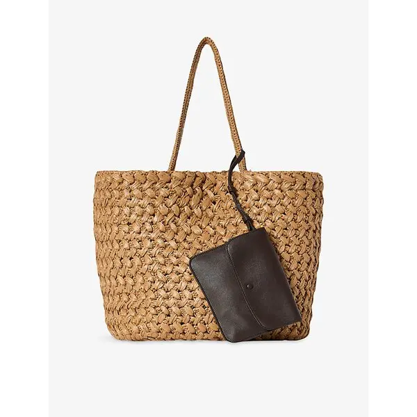 THE ROW Estelle Large Woven Tote Bag