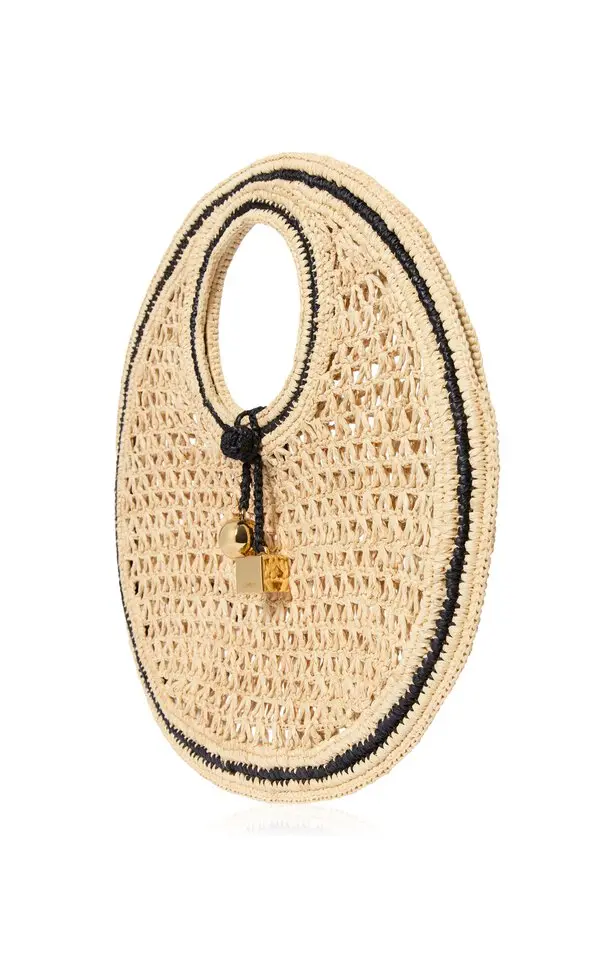 Jacquemus Le Petit Rond Spiaggia Clutch Bag