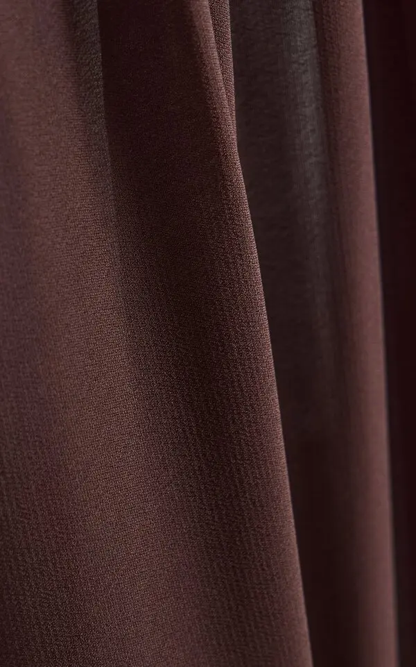 DE LA VALI Amaya Chiffon Maxi Skirt