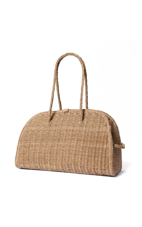 Jacquemus Le Turismo Raphia Leather Bag